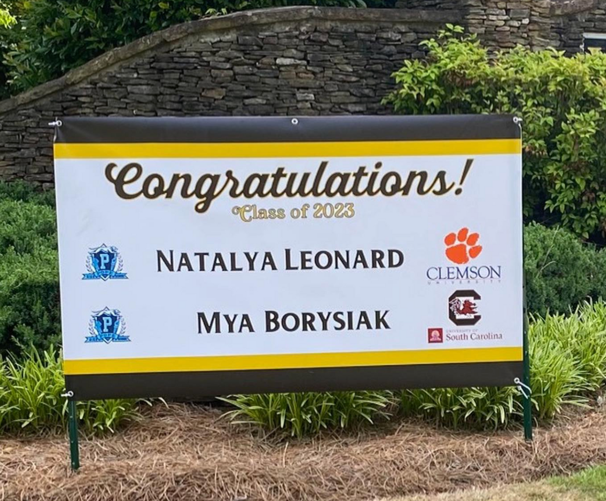 Vinyl Neighborhood Graduation Banner – MY VINYL CUT